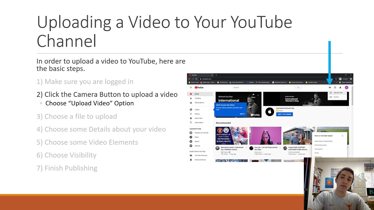 How to Upload a Lecture to YouTube - YouTube