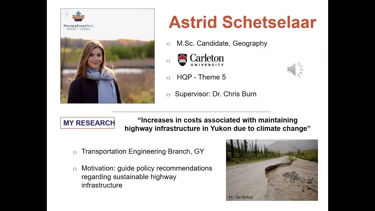 Highly Qualified Personnel Flash Presentations at NSERC PermafrostNet AGM 2020 - YouTube