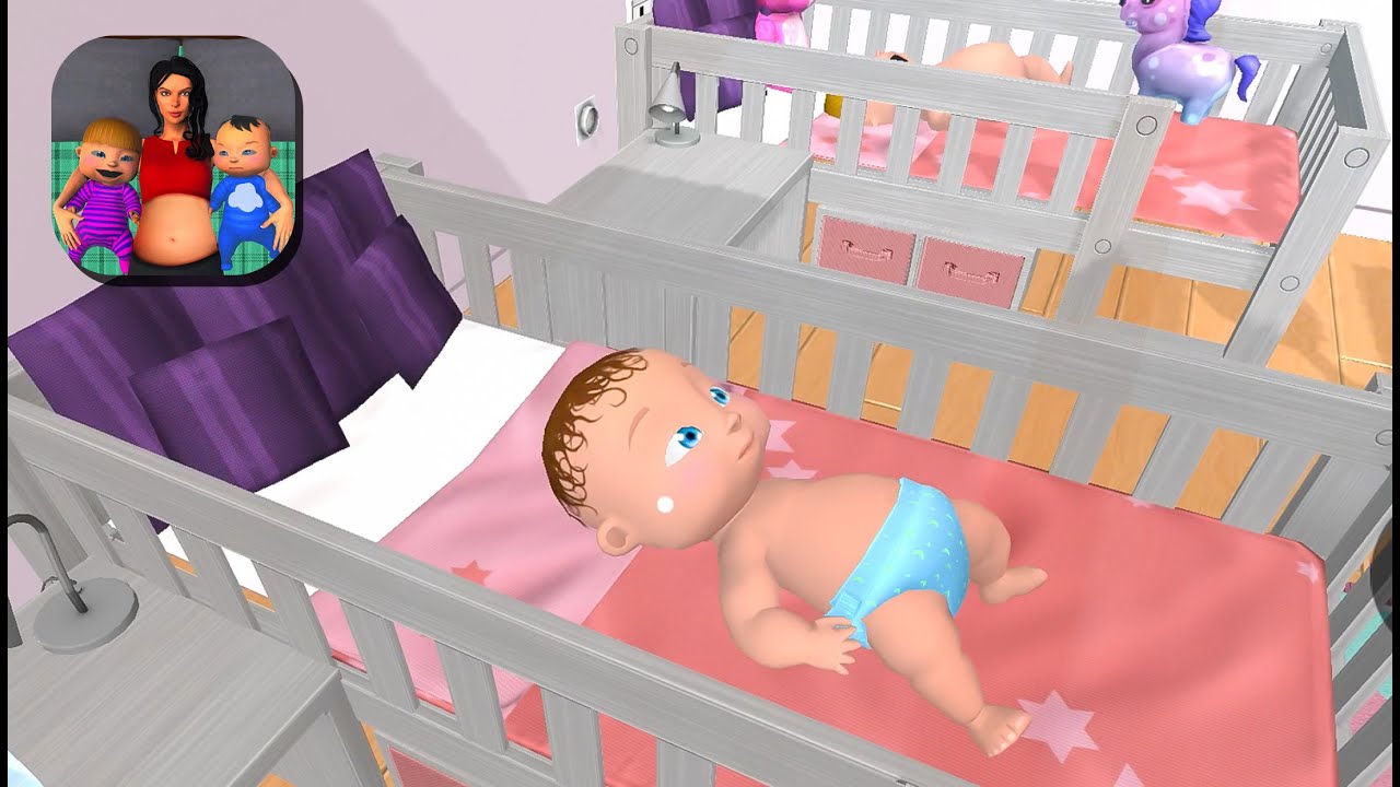 New Twin Baby Mother Simulator - Gameplay Walkthrough #4 - YouTube