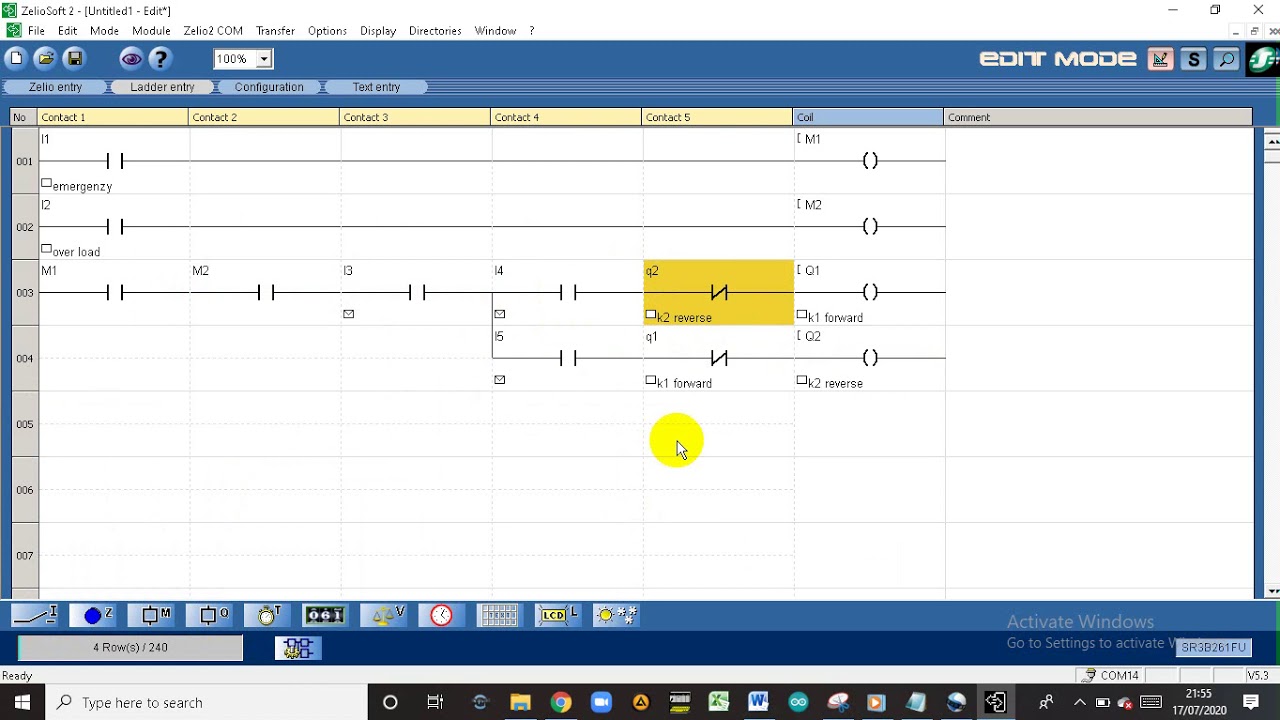 PROGRAM RF ZELIO - YouTube