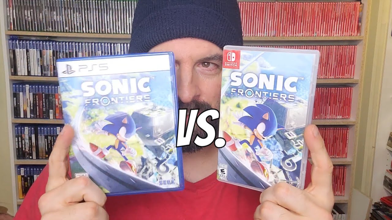 SONIC FRONTIERS PS5 VS SWITCH VERSION - YouTube