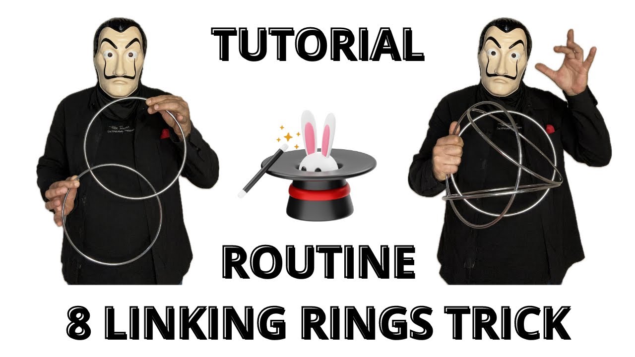 Tutorial 8 Linking Rings Magic Trick - YouTube