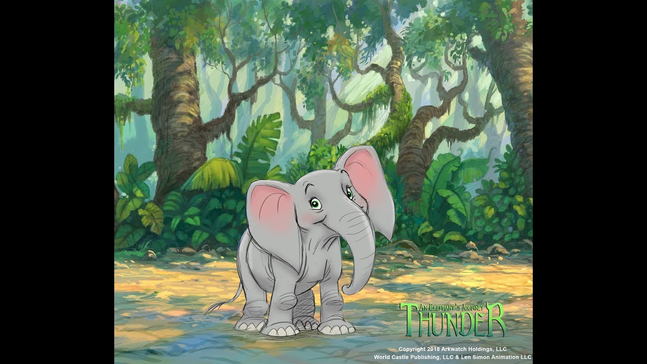 Thunder the Elephant Pencil Test - YouTube