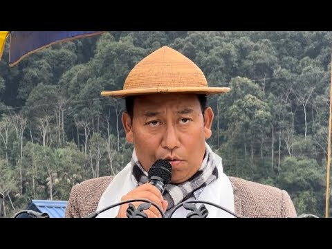 MLA Candidate Shri Topin Ete’s Speech During Mass Joining Programme at ...