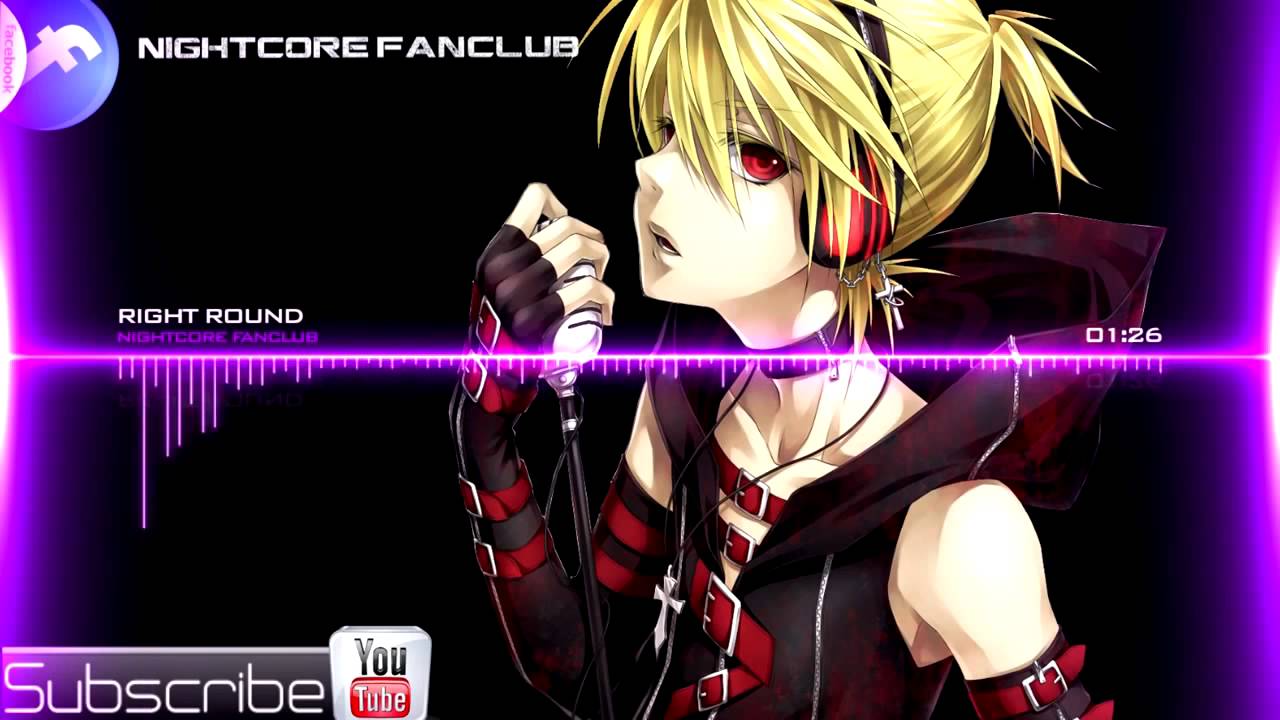 Nightcore Right Round Flo Rida ft Ke$ha - YouTube