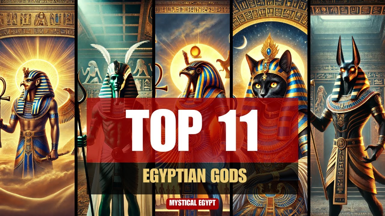 Top 11 Egyptian Gods Who is the Most Powerful - YouTube
