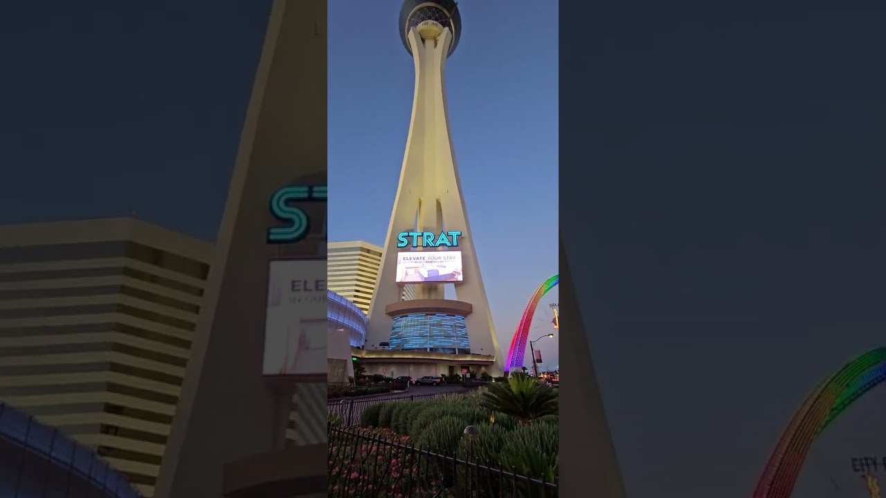 Las Vegas Sign | Stratosphere #lasvegas - YouTube