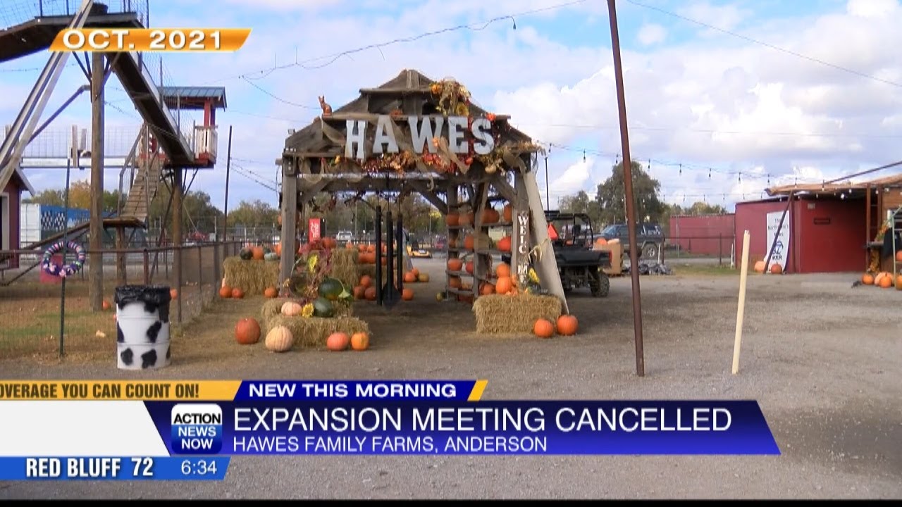 Historic Hawes Farms community meeting cancelled - YouTube