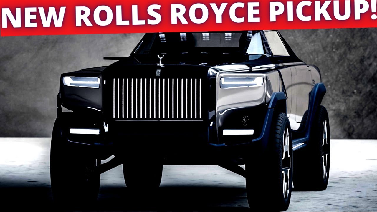 All New 2024 Rolls Royce Britannia Pickup - New Design, First Look ...