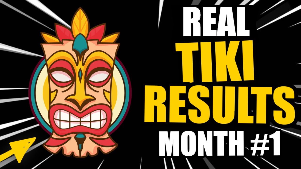 TIKI TOKEN REWARDS RESULTS – MONTH #1! (Real Data) - YouTube
