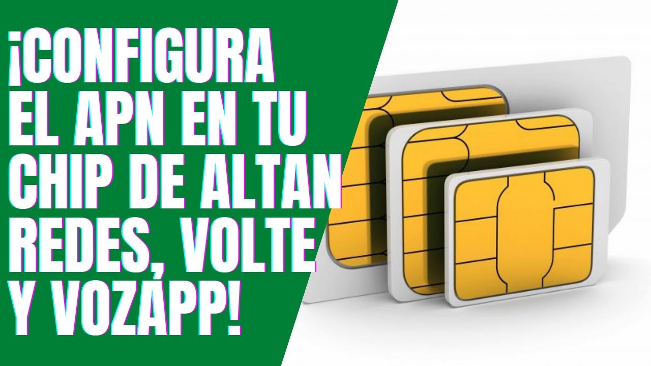 😱👉CONFIGURA tu APN de Altan Redes ¡CUALQUIER COMPAÑIA! (la mejor ...