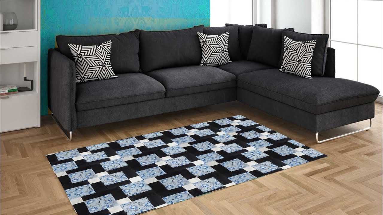 WoW... What a Stunning Carpet for your Room. Very Easy. DIY . Carpet ...