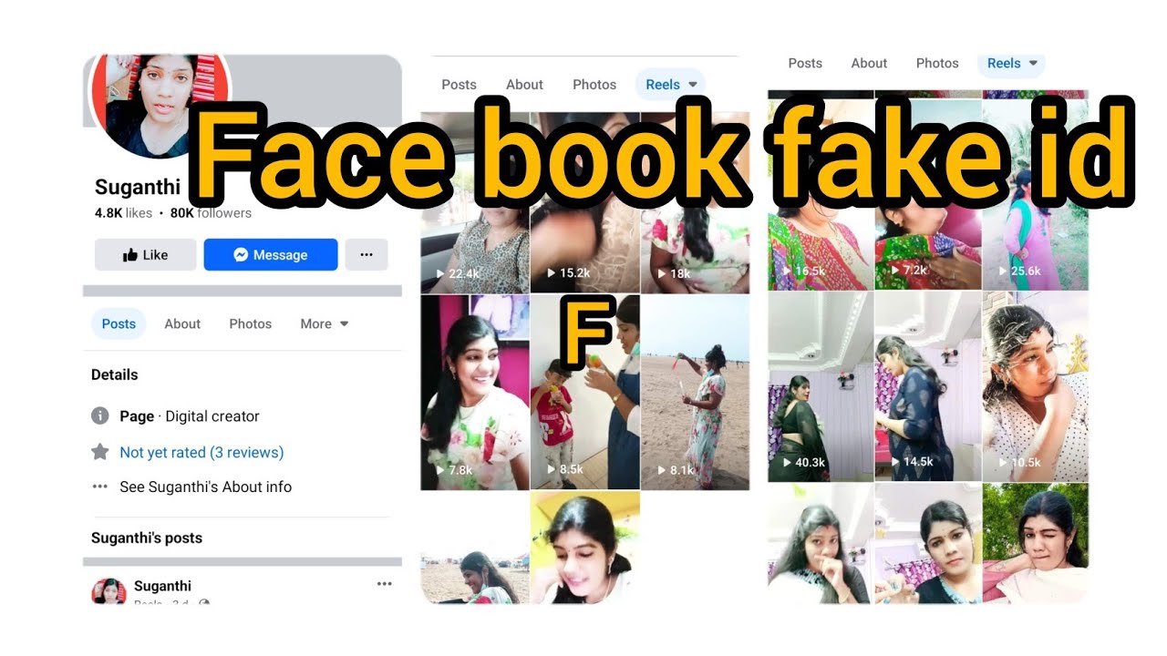 Facebook fake id 🆔 warning - YouTube