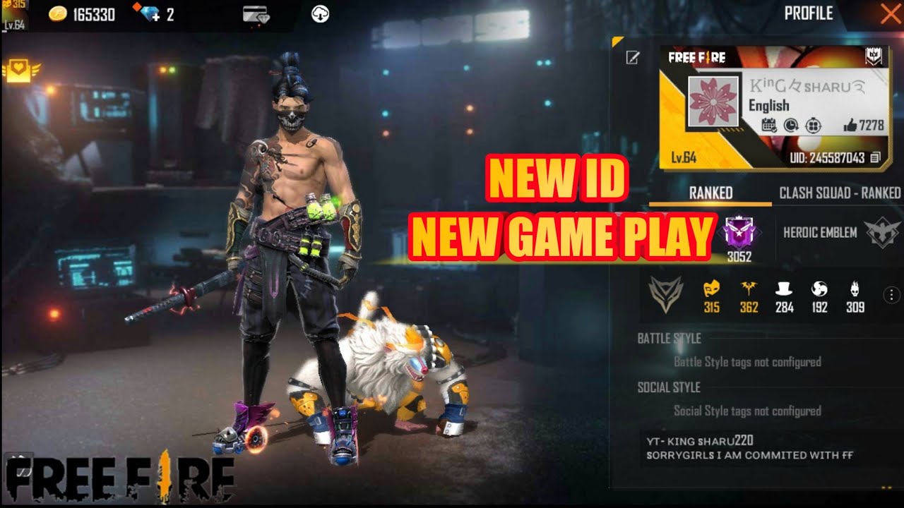 NEW ID NEW GAME PLAY 😈 - YouTube