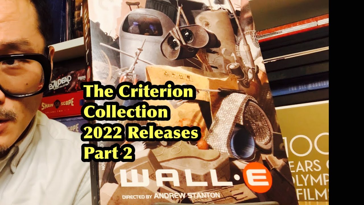 (Part 2 of 2) The Criterion Collection 2022 Releases: WALL-E (Spine No ...