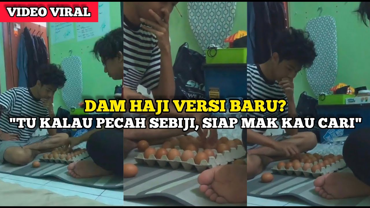 MAIN DAM HAJI PAKAI TELUR SEPAPAN, BOSAN LEVEL LAIN MACAM NI - YouTube