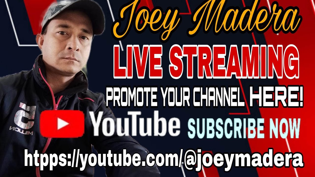 Joey Madera is live! - YouTube