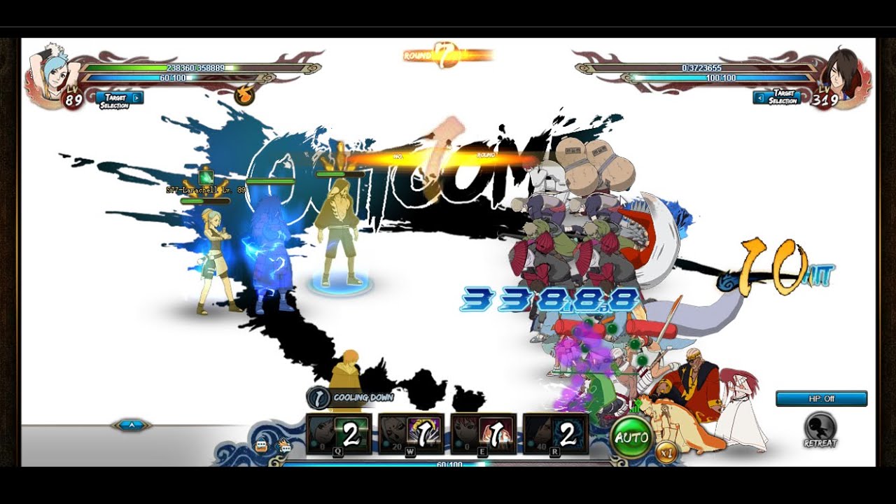 Ninja Exam lvl 498 - Naruto Online (Larachell) - YouTube