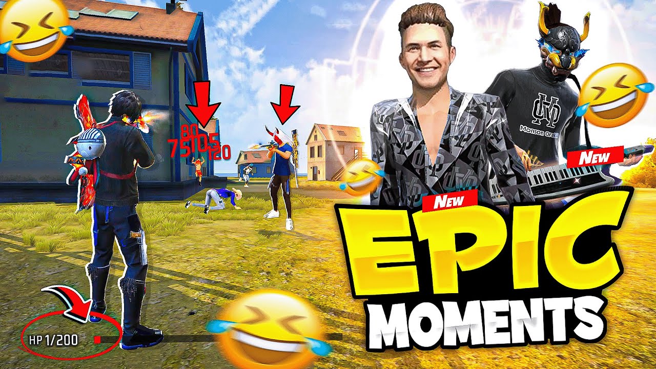 OP MP40🔥New Monson Orakii Bundles Funny Gameplay😂 Garena Free Fire ...