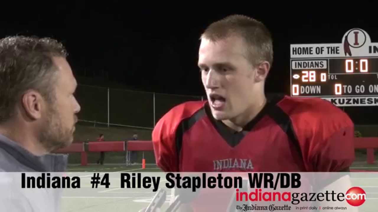 Friday Night Extra Edition: Indiana Indians: Riley Stapleton Oct, 18 ...