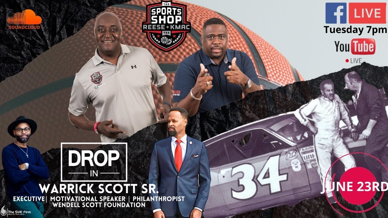 Episode 10 of The Sports Shop Drop-In Warrick Scott Sr - YouTube
