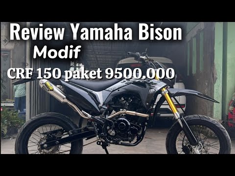 Yanaha Bison di Modif jadi CRF 150 - YouTube