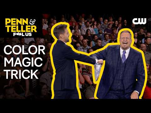 Magician Performs Color Magic Trick | Penn & Teller: Fool Us | The CW
