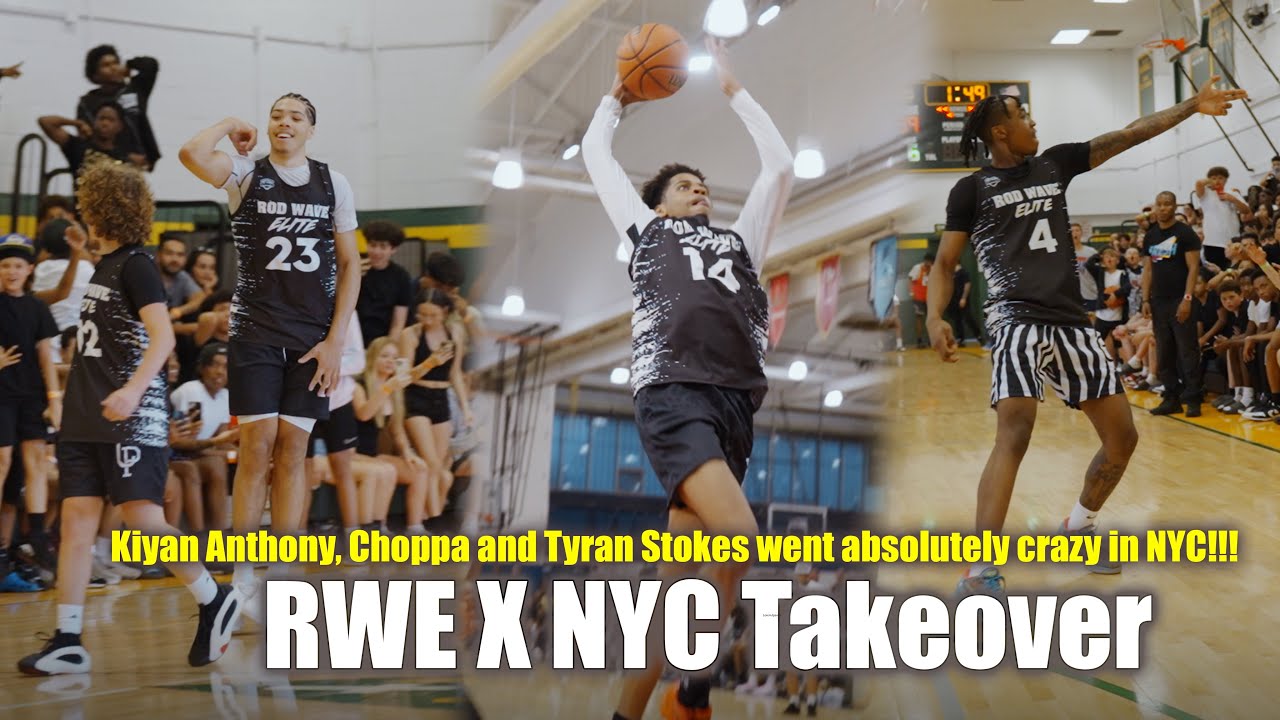 Kiyan Anthony, Choppa and Tyran Stokes went absolutely crazy in NYC ...
