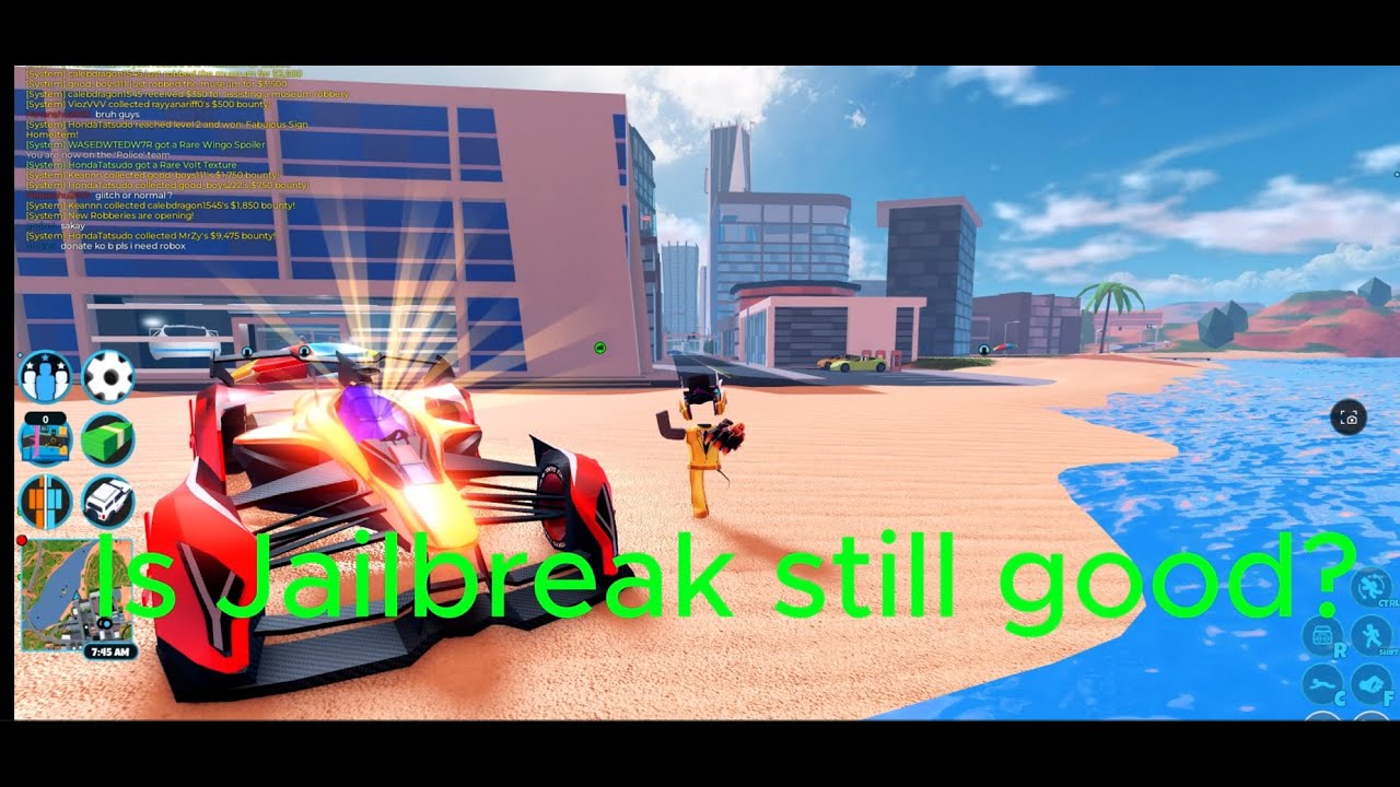 Playing Roblox Jailbreak after 3 months... - YouTube
