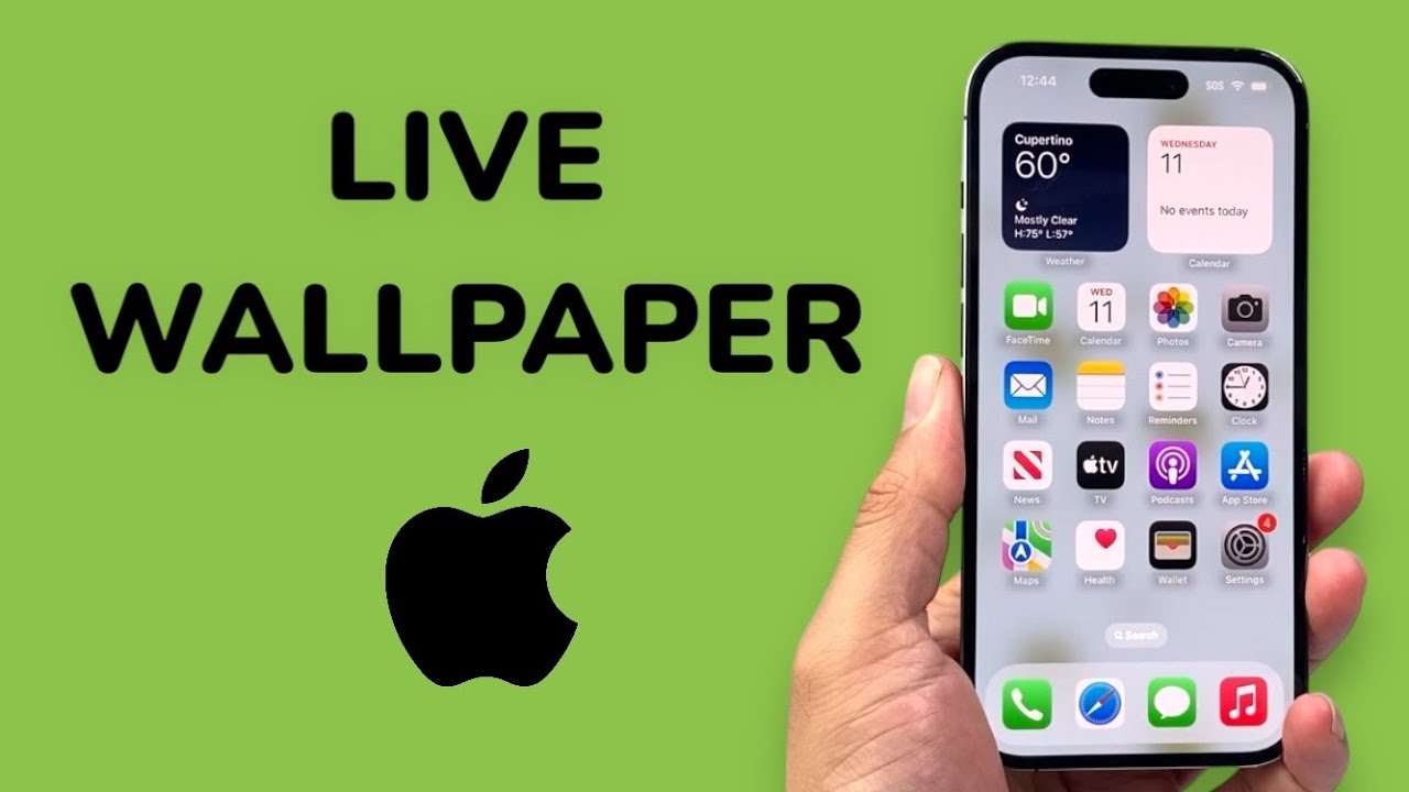 How To Use Live Wallpaper On iPhone iOS 18 - YouTube