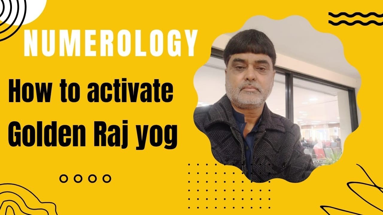How to activate Golden Raj yog ll Sadiq Azad Numerologist - YouTube