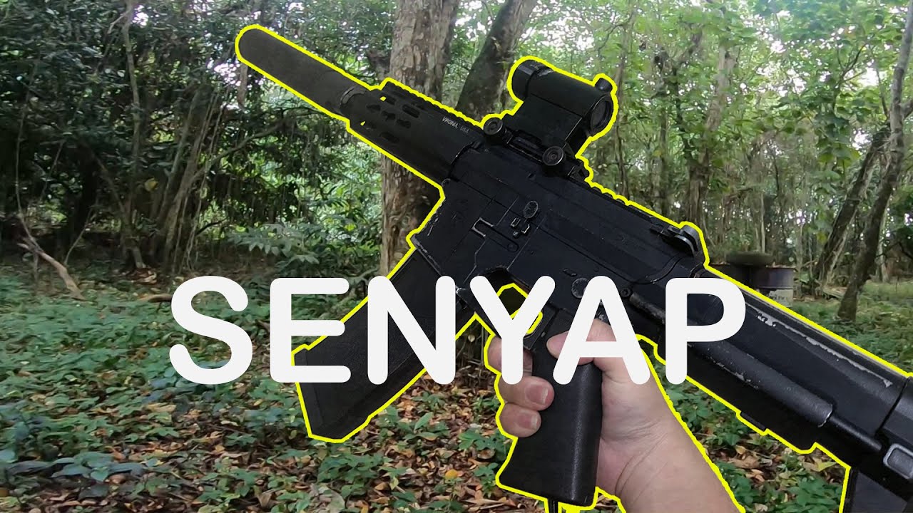 Pertempuran Hutan | HPA Mode Senyap | Airsoft Indonesia - YouTube
