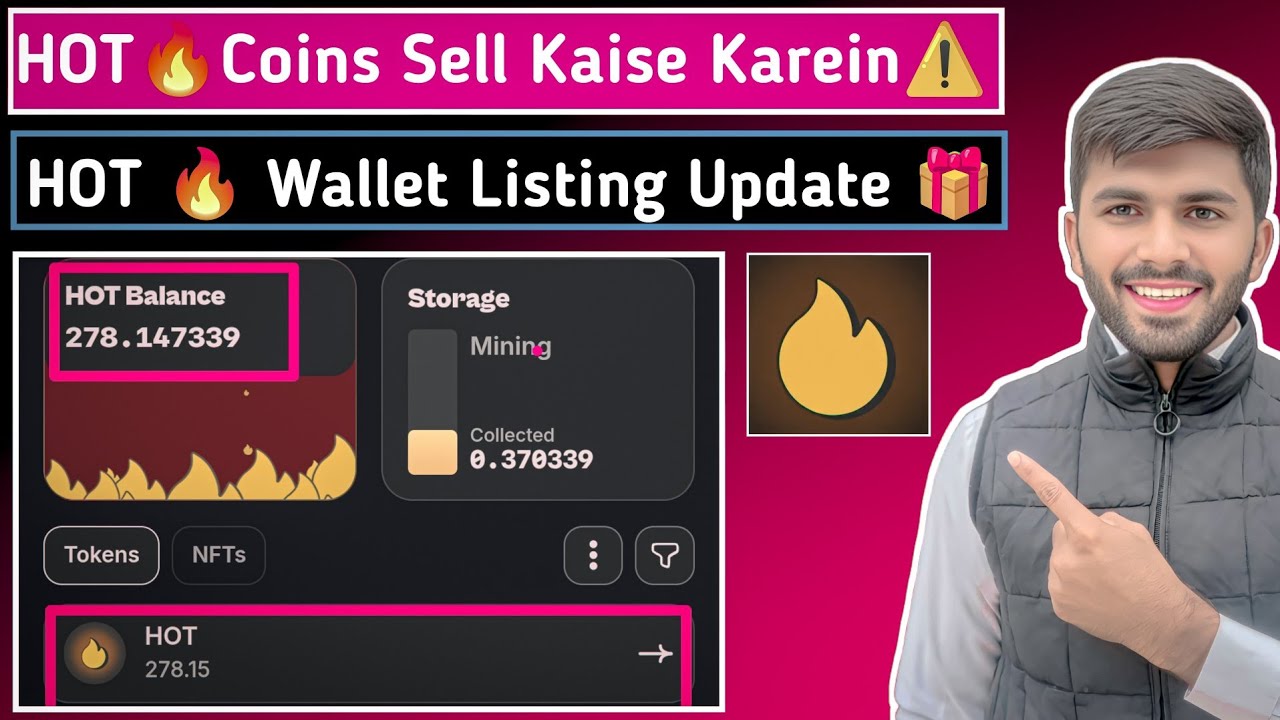 HOT🔥Coins Listing 1 HOT Price = | Hot Wallet Listing 👑| HOT Mining App ...