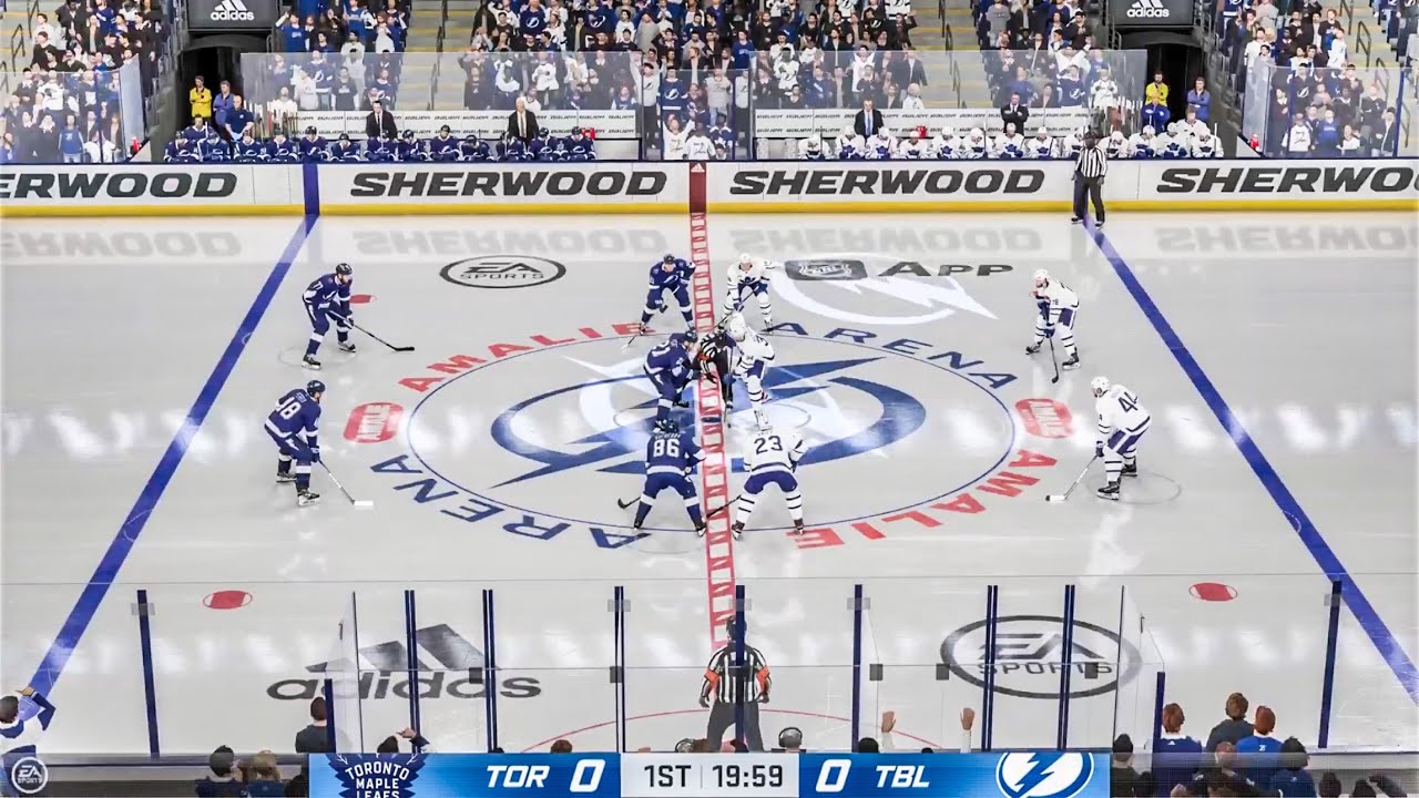 Toronto Maple Leafs vs Tampa Bay Lightning 4/17/2024 NHL 24 Gameplay ...