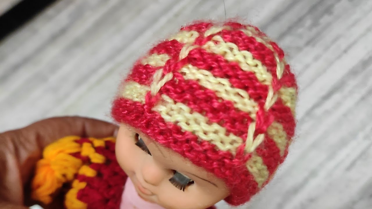 # How to make Woolen Cap design. - YouTube
