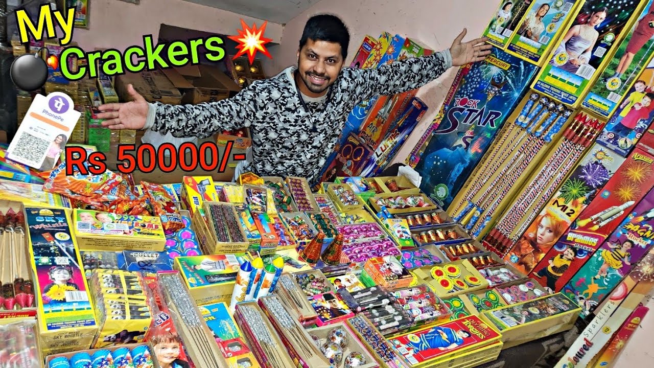 My All New Crackers Price 2022 #72 |my Diwali Stash Crackers 2022
