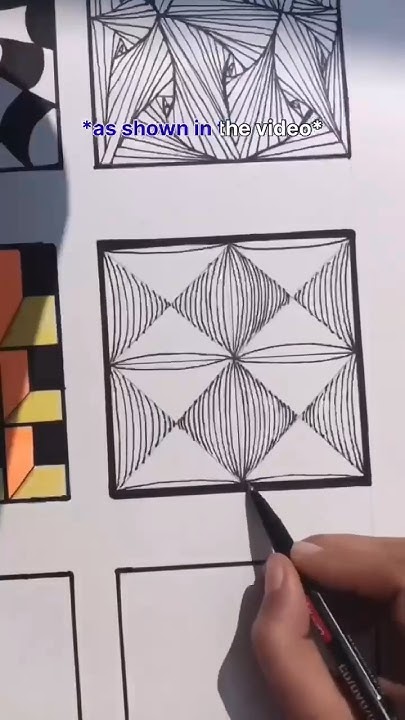 easy optical illusion art | step by step#shorts #easydrawing # ...