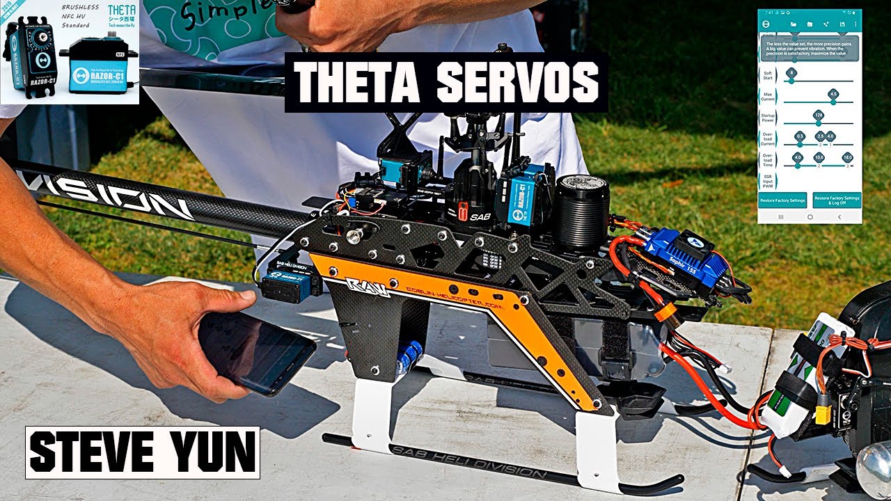 Review of Theta Servos C-1 and DH-1 with Steve Yun - YouTube