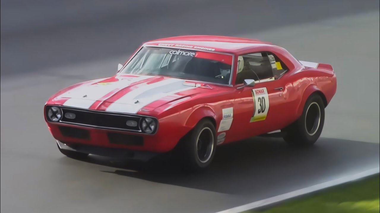 1967/'68/'69 Chevrolet Camaro Race Cars - LOUD Old School V8 Sound ...