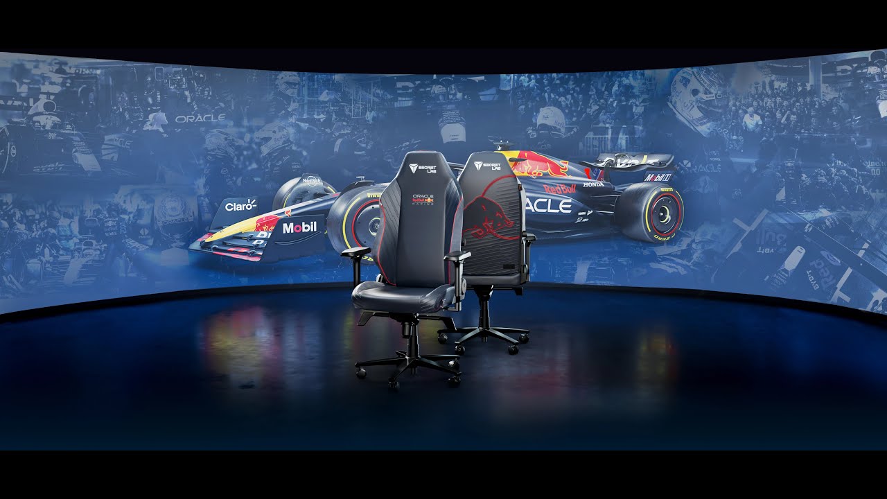 Unboxing Of The SecretLabTitan EVO Oracle Red Bull Racing Series Gaming ...
