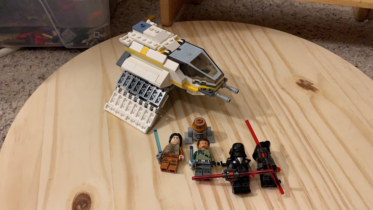 LEGO Rebels Phantom I Custom Set Review - YouTube