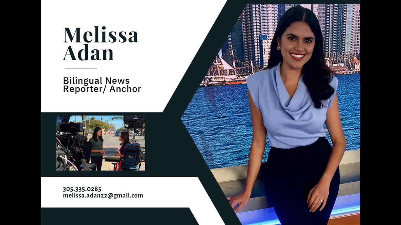 Melissa Adan Bilingual Reporter/Anchor Reel 2022 - YouTube