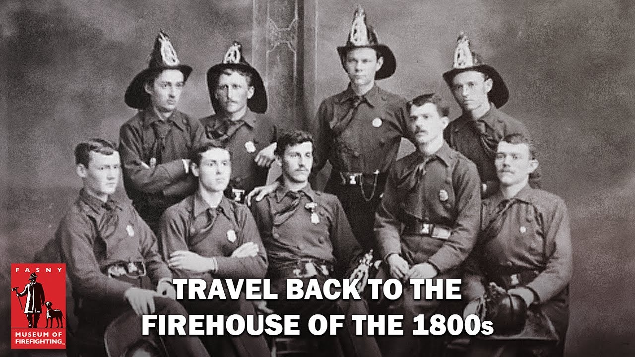 Travel Back to the Firehouse of the 1800s - YouTube