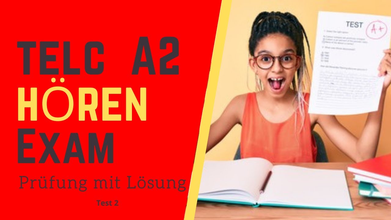 Deutsch Prüfung TELC | A2 Hören Prüfung mit Lösung | German a2 exam ...