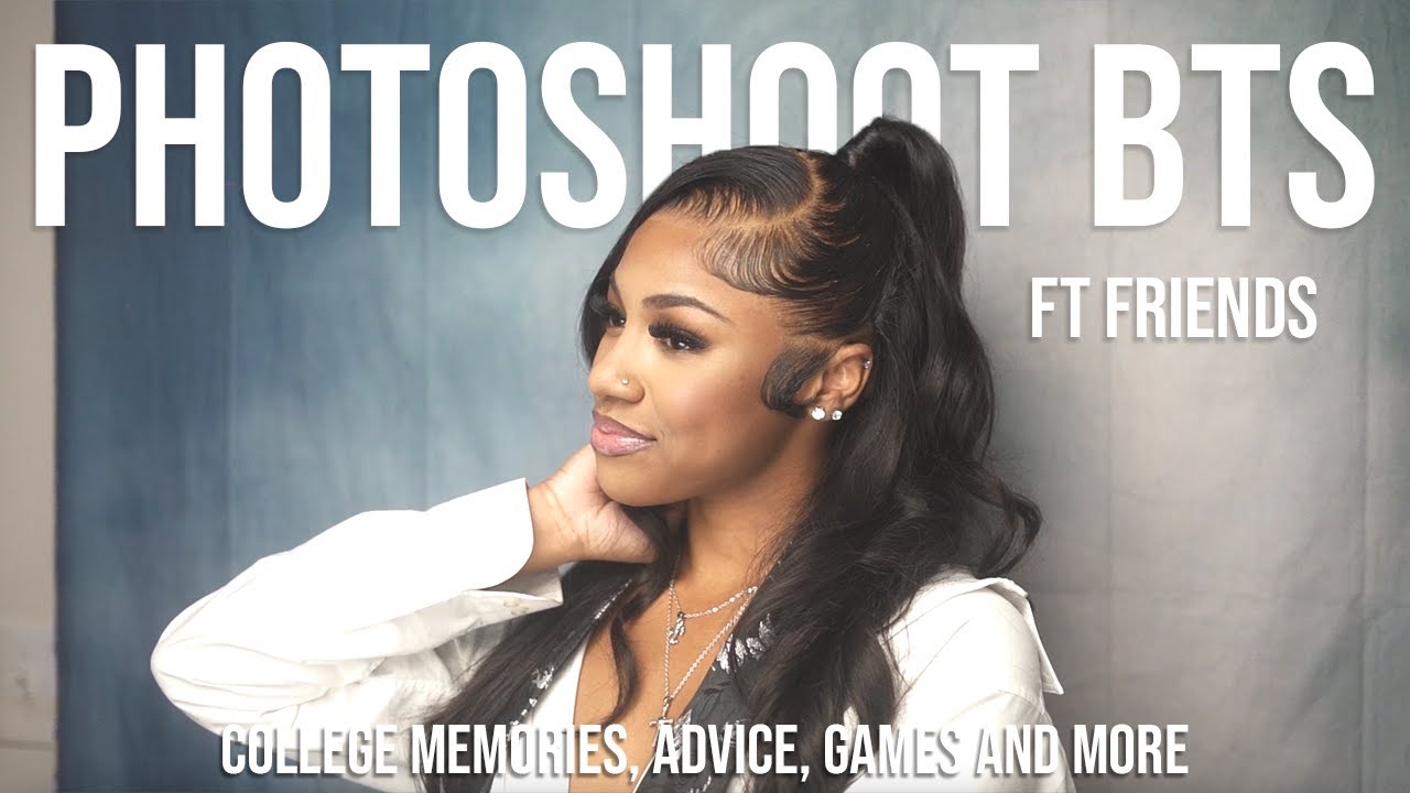 yearbook shoot bts/college review - YouTube