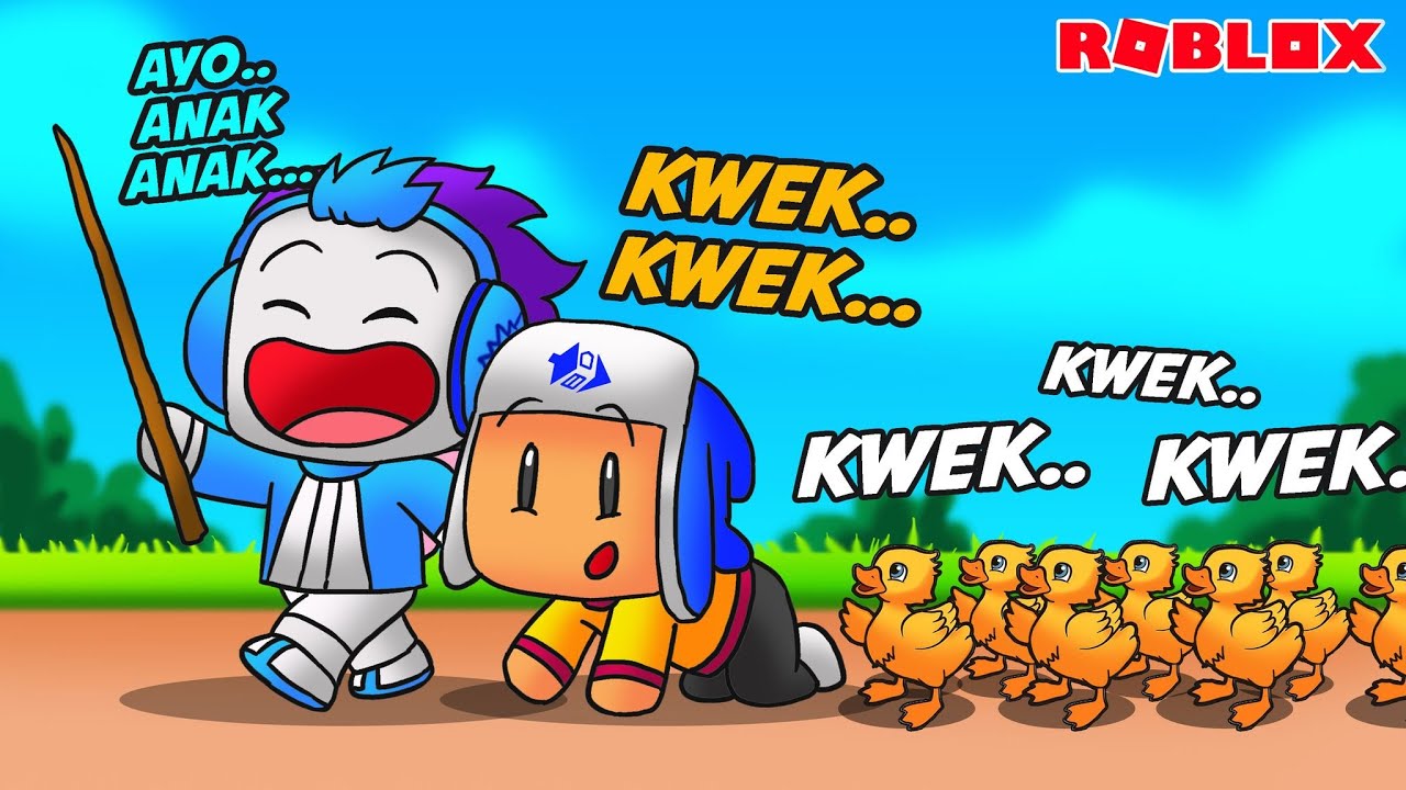 BABY DEL DAN MOCIL ADOPSI 100 BEBEK DI ROBLOX!! - YouTube