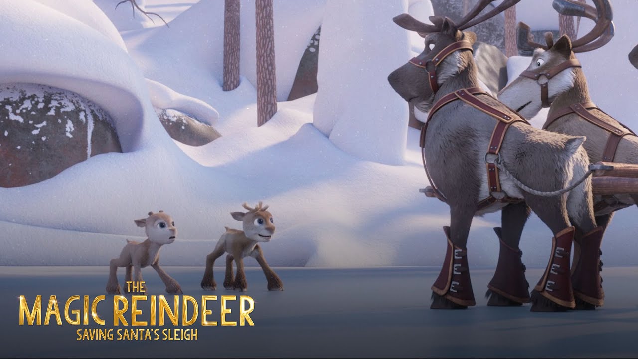 The Magic Reindeer - Niko Babysitting - In Cinemas Now - YouTube