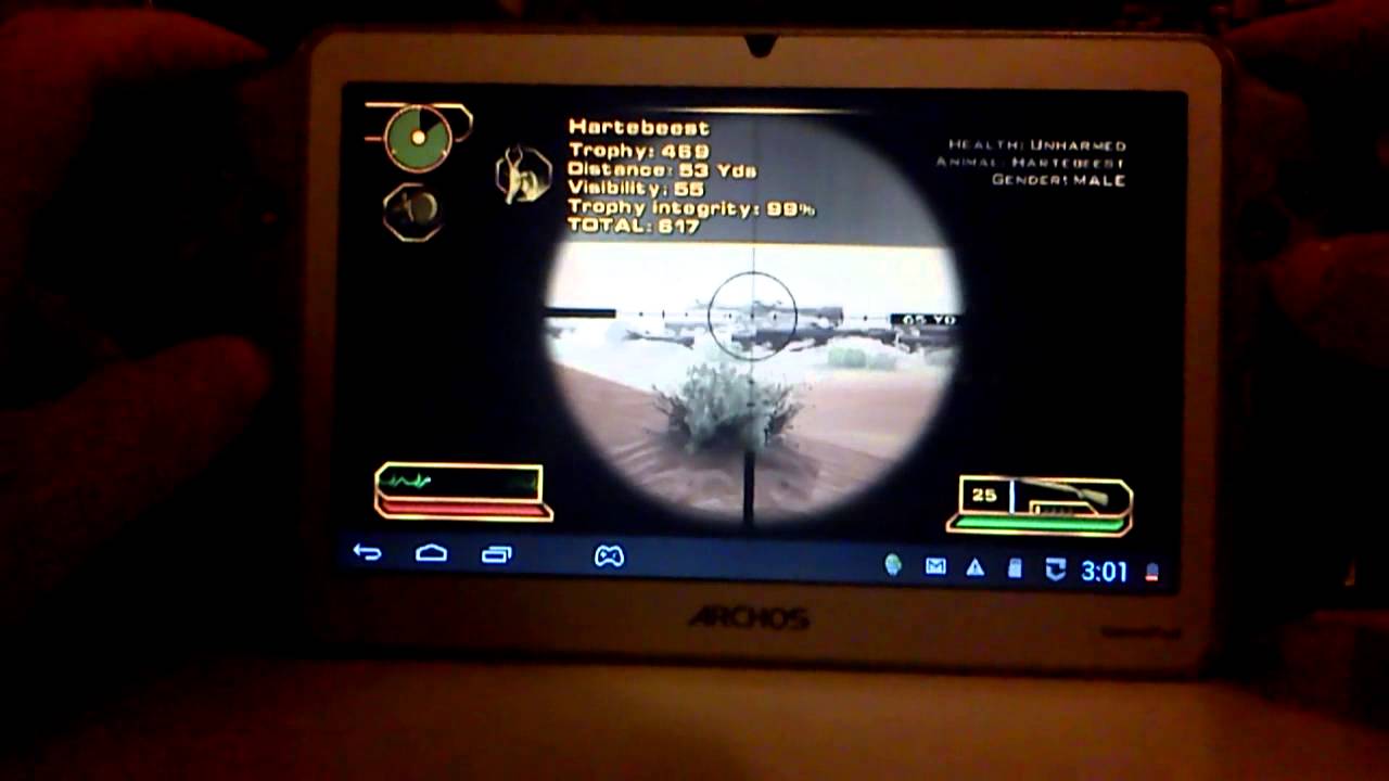 PPSSPP (PSP games on Archos Gamepad) : Cabela's African Safari - YouTube