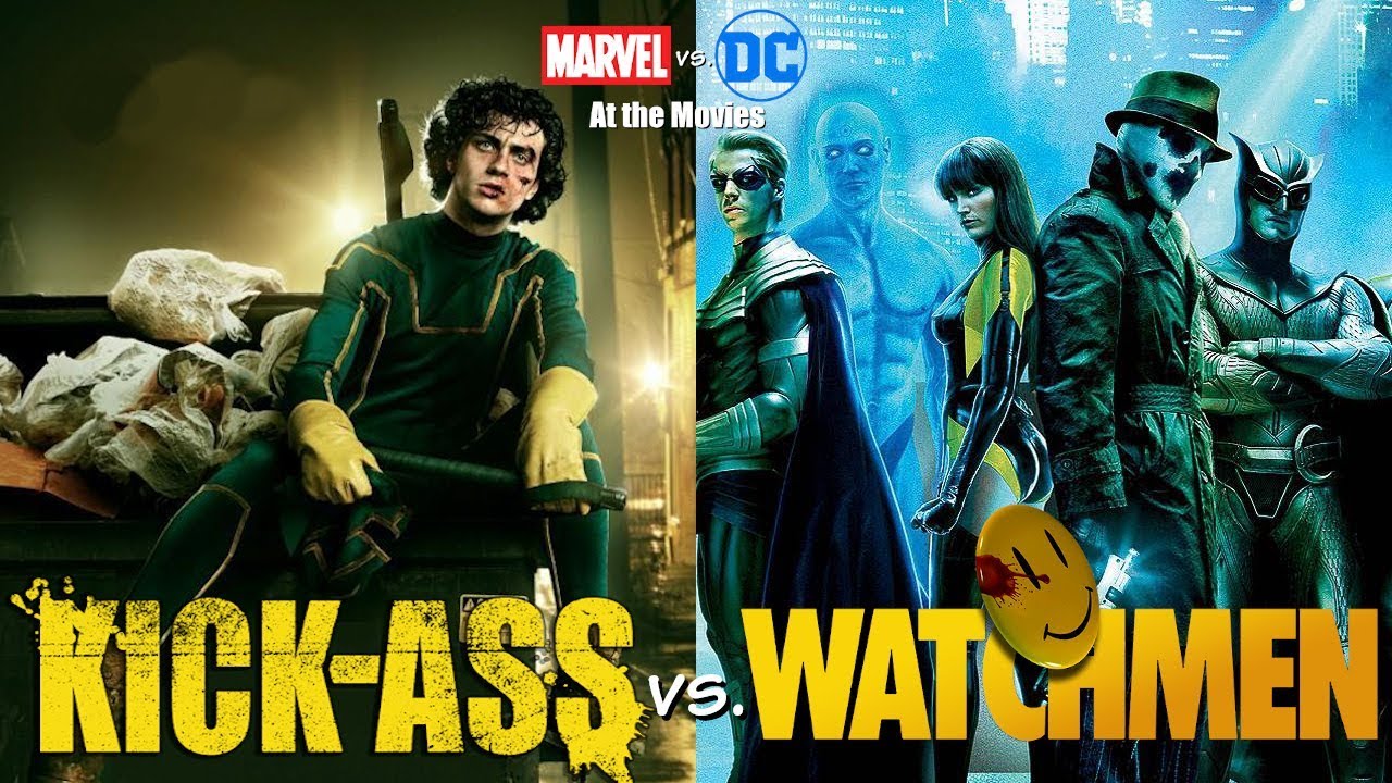 Kick-Ass vs. Watchmen (2009) - Marvel vs. DC: At the Movies - YouTube