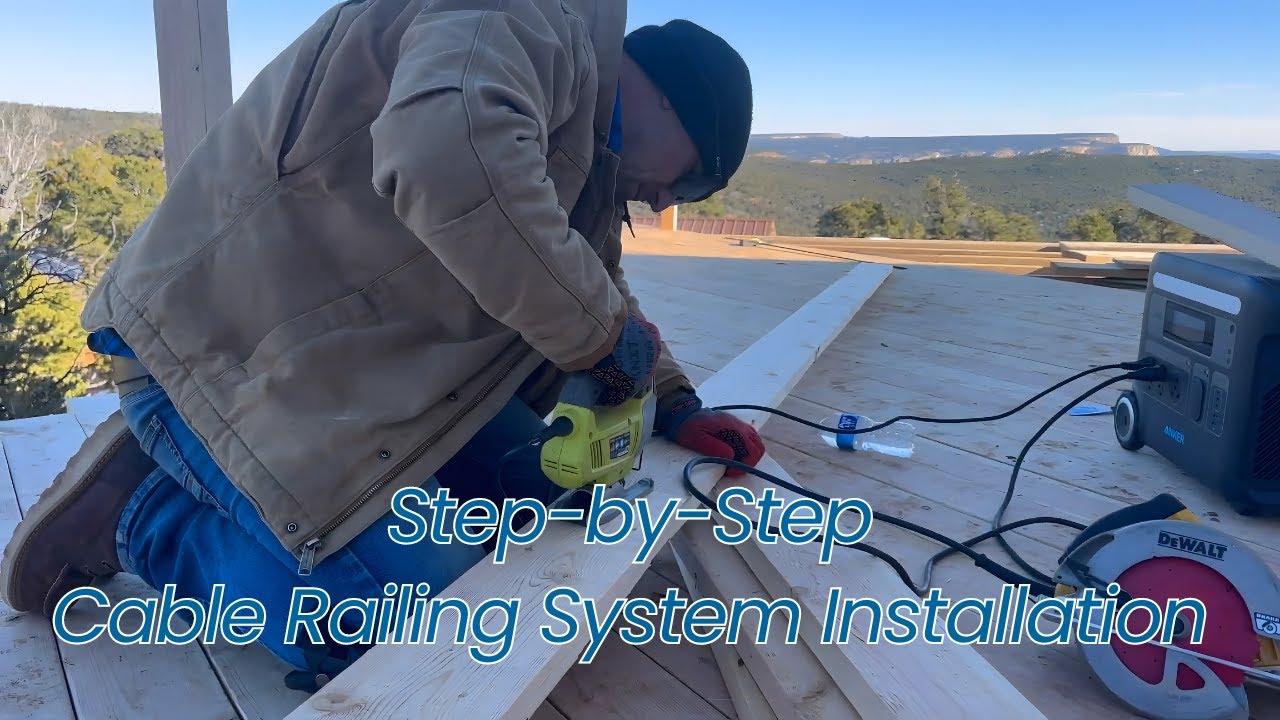 Step-by-Step Installation Guide for Cable Railing System - YouTube